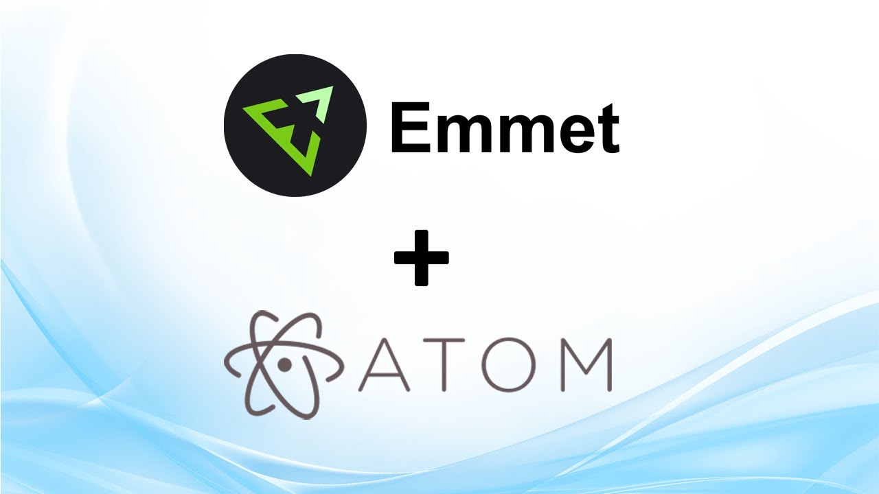 Using the Emmet Toolkit with Atom - YouTube