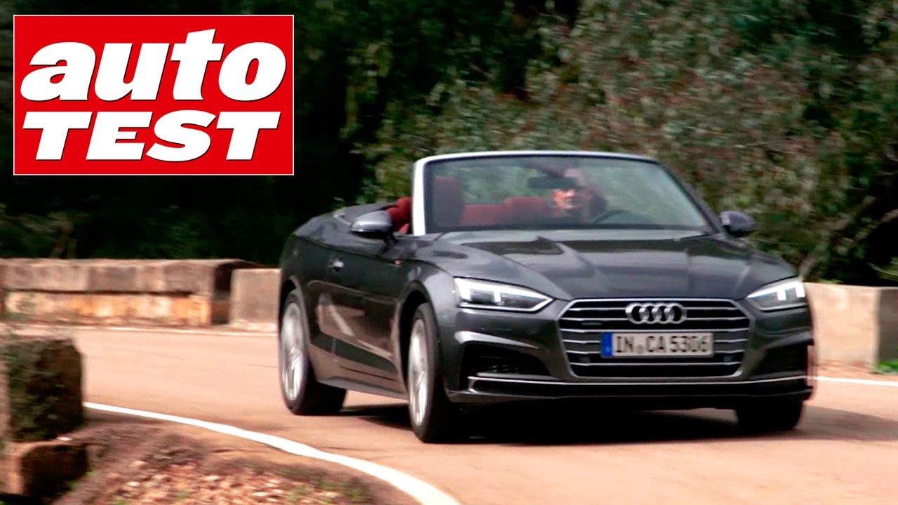 2017 Audi A5 B9 Cabrio 2.0 TDI – Fahrbericht - YouTube