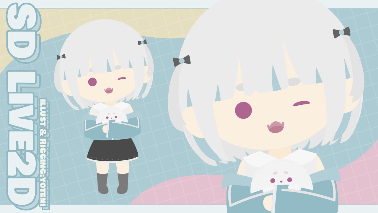 【Live2D Showcase】よてに SD Live2Dモデル🦭 - YouTube