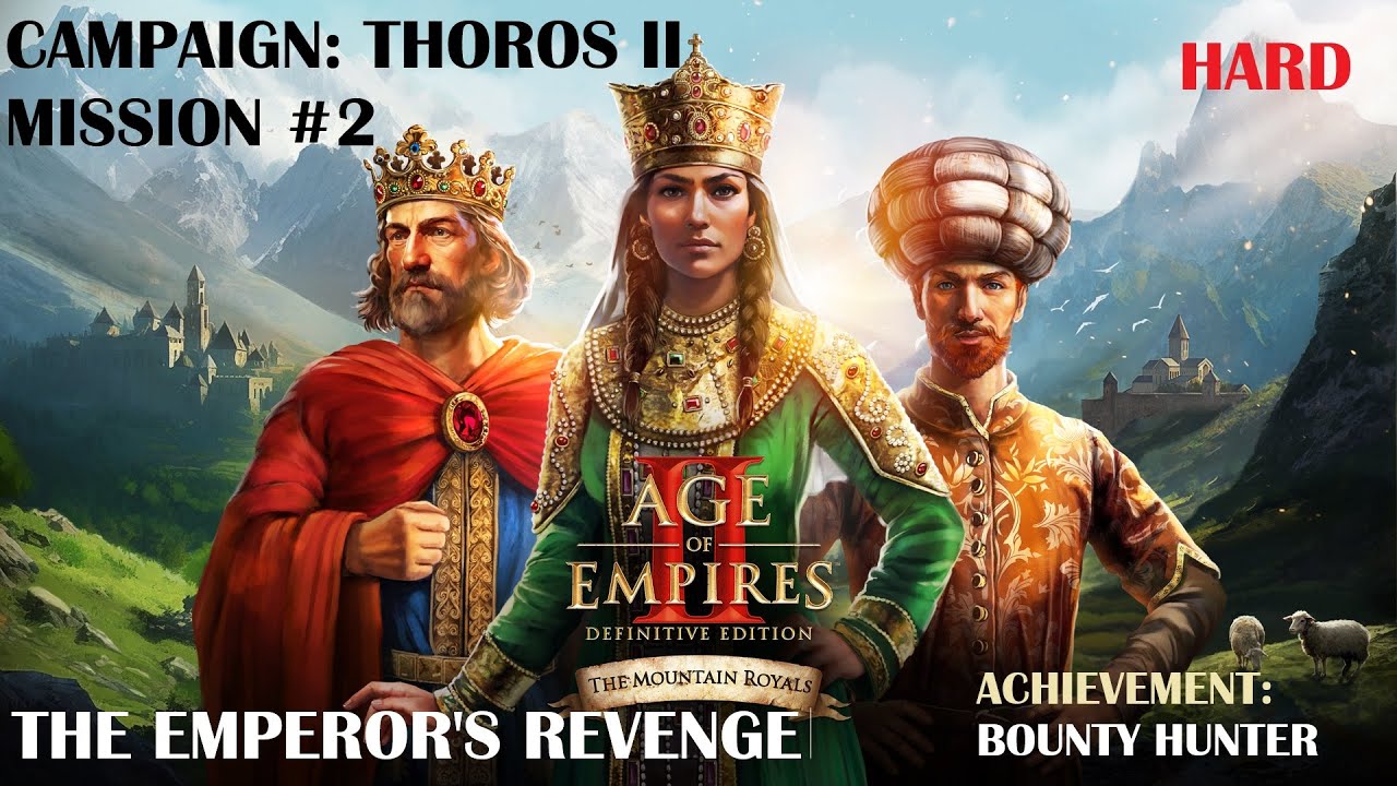 AOE 2 DE — Thoros II — Mission 2 — The Emperor's Revenge — HARD ...