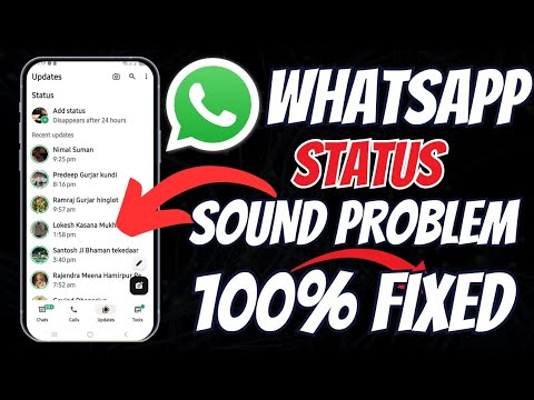 How To Fix WhatsApp Status Sound Problem on iPhone | WhatsApp Status No Sound Fix