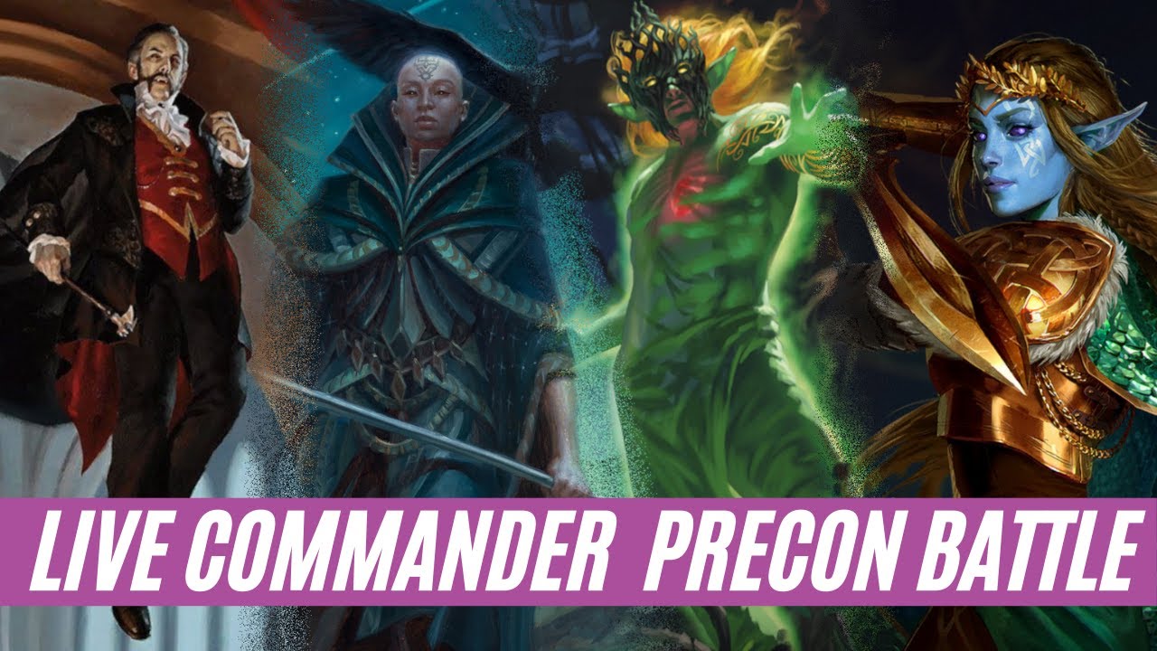 Replay Live Commander Precon Game - Strefan vs. Sefris vs. Obuun vs ...