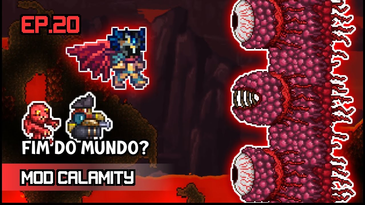 A TRAGÉDIA DO HARDMODE! - Terraria CALAMITY Master TMOD 1.4.3.6 EP.20 ...