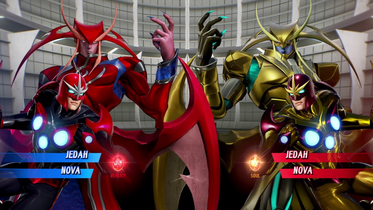 Jedah and Nova vs Jedah and Nova MARVEL VS. CAPCOM: INFINITE - YouTube