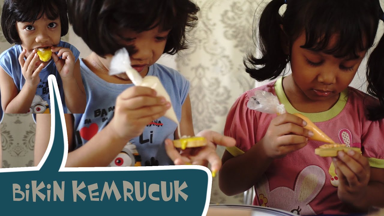 DIY menghias kue anak - cookies kit decoration - YouTube