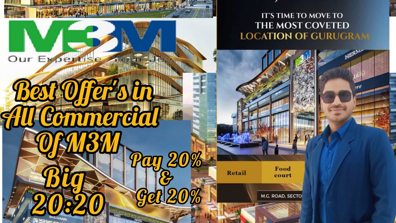 ||M3M Launch New Offer's||Biggest Deal in Commercial#dwarkaexpressway # ...
