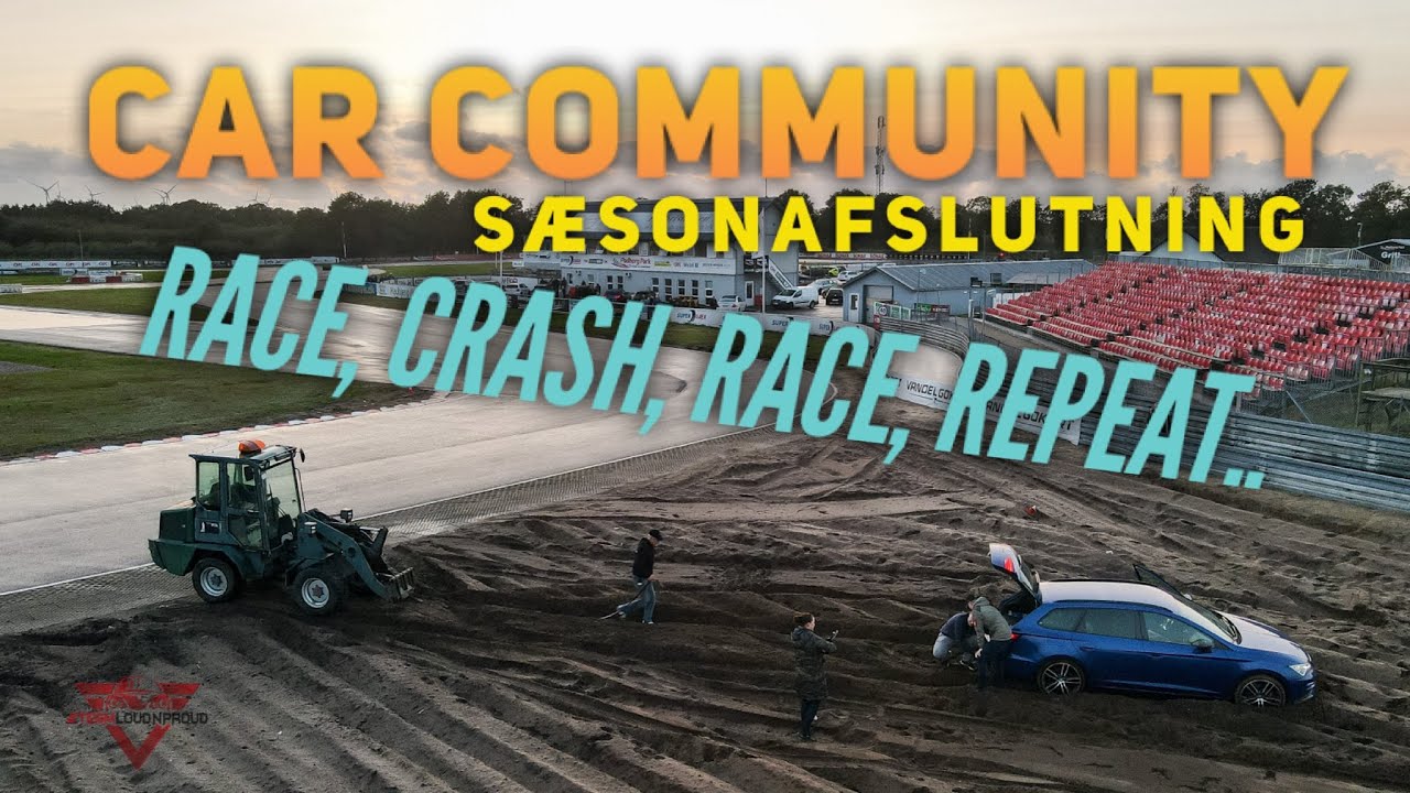 Car Community Sæsonafslutning 2023, Race, Uheld, MERE RACE! # ...