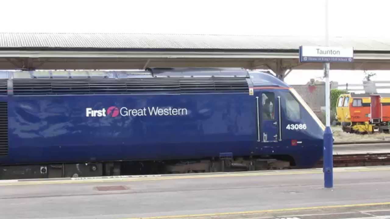 Taunton | Class 43 IC125 - YouTube