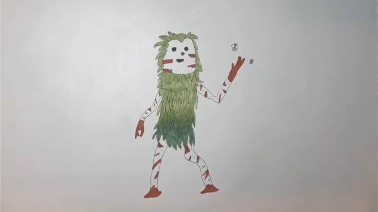 Drawing bushranger from Fortnite! 🍃 - YouTube