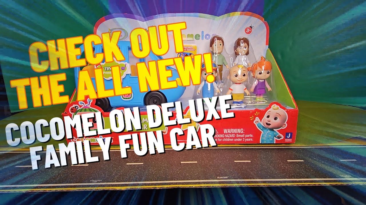 Revving Up the Fun: Unboxing the Cocomelon Deluxe Family Fun Car! - YouTube