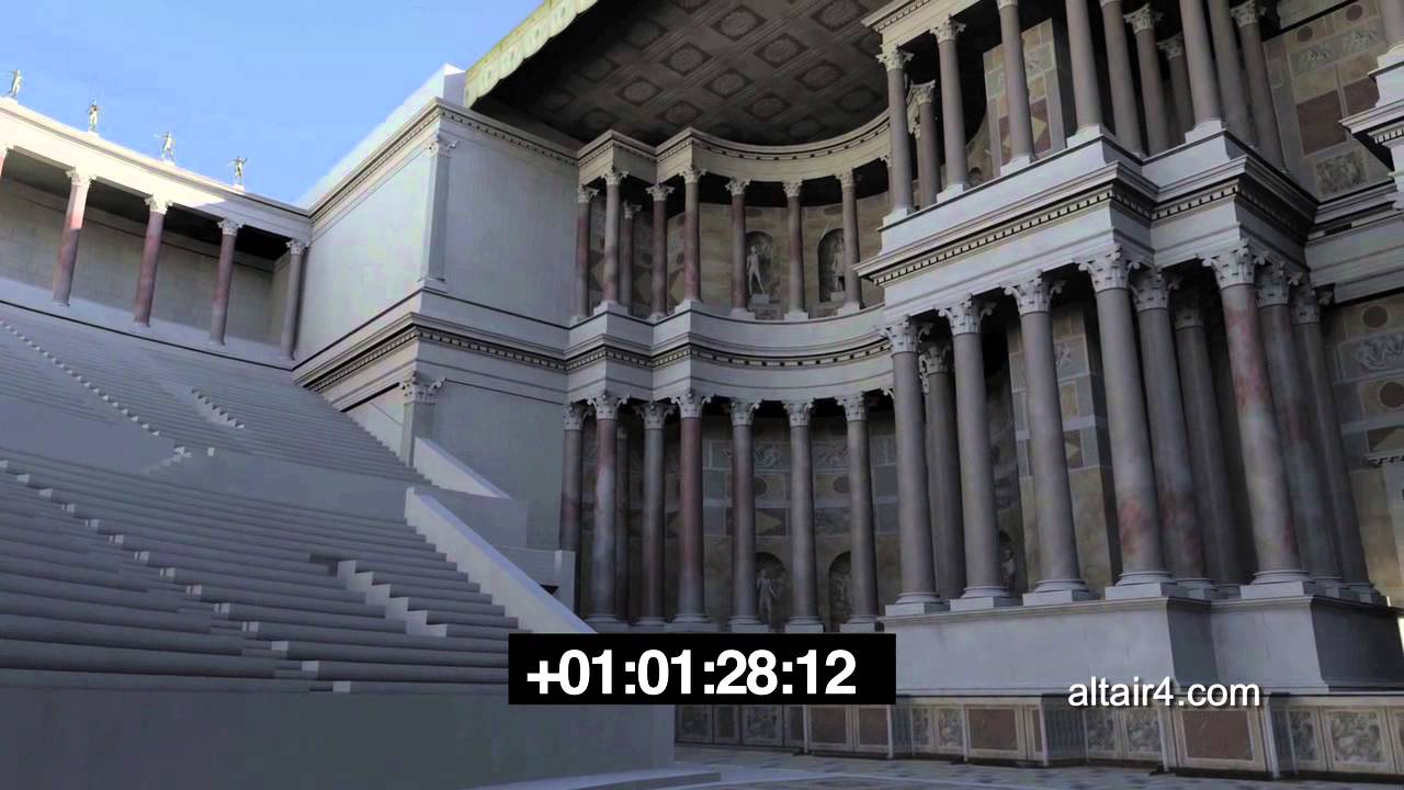 Theater of Pompey - YouTube