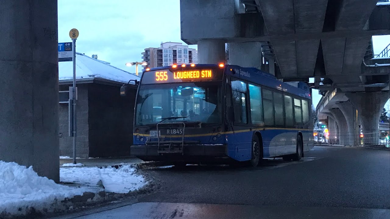 TransLink: 2018 Nova Bus LFS Suburban #18451 on Route 555 - YouTube