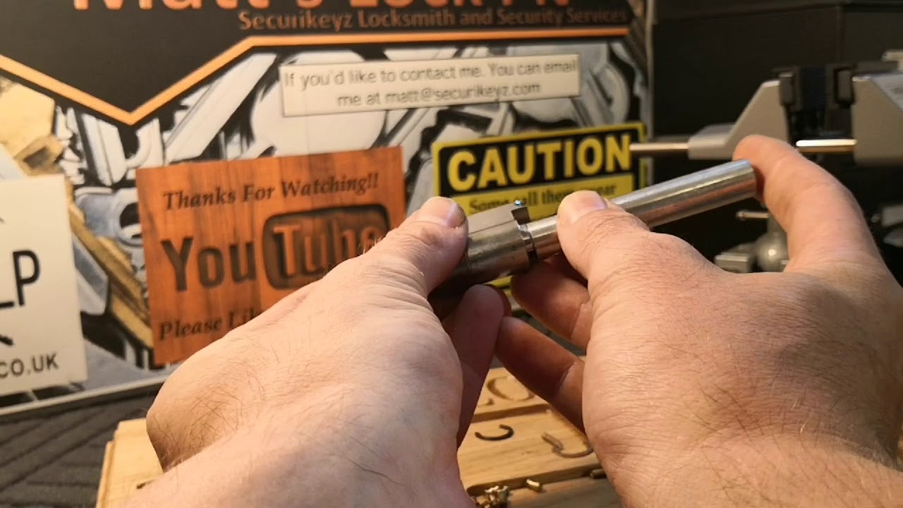 Arc Euro Cylinder lock picked and gutted :) - YouTube
