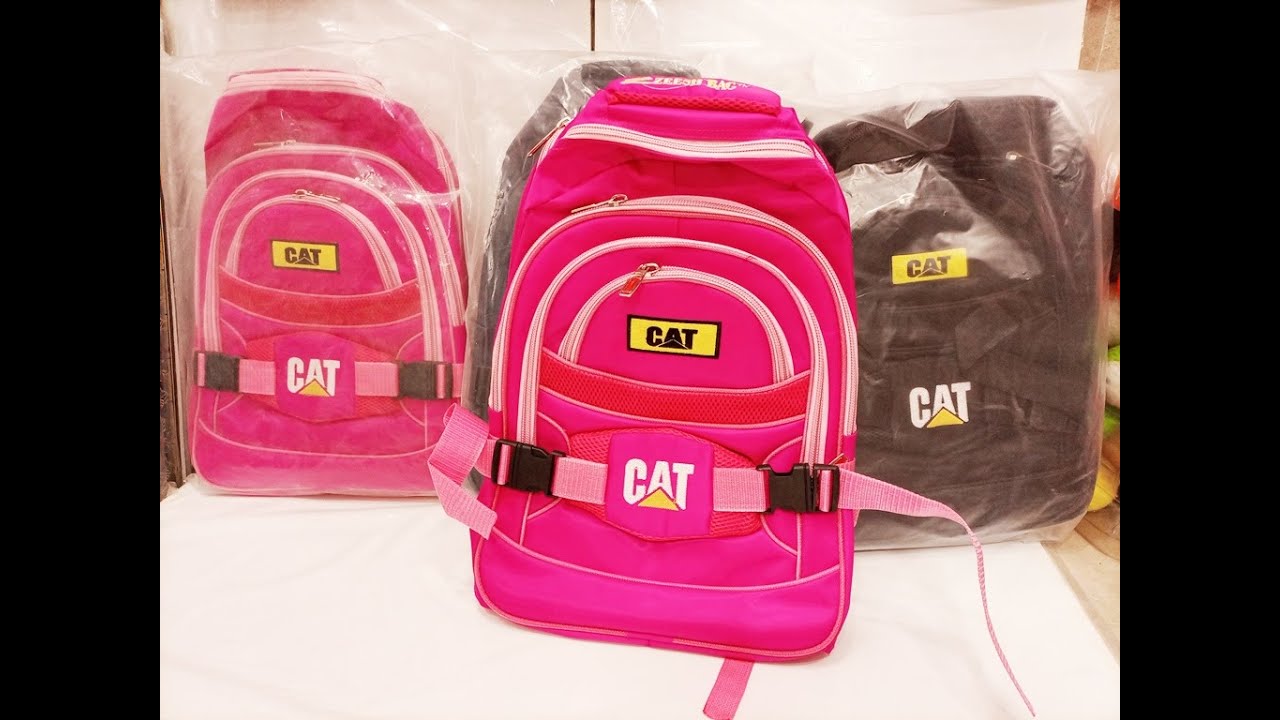 CAT School & College Bags Large in Size Unboxing / Reviews - YouTube
