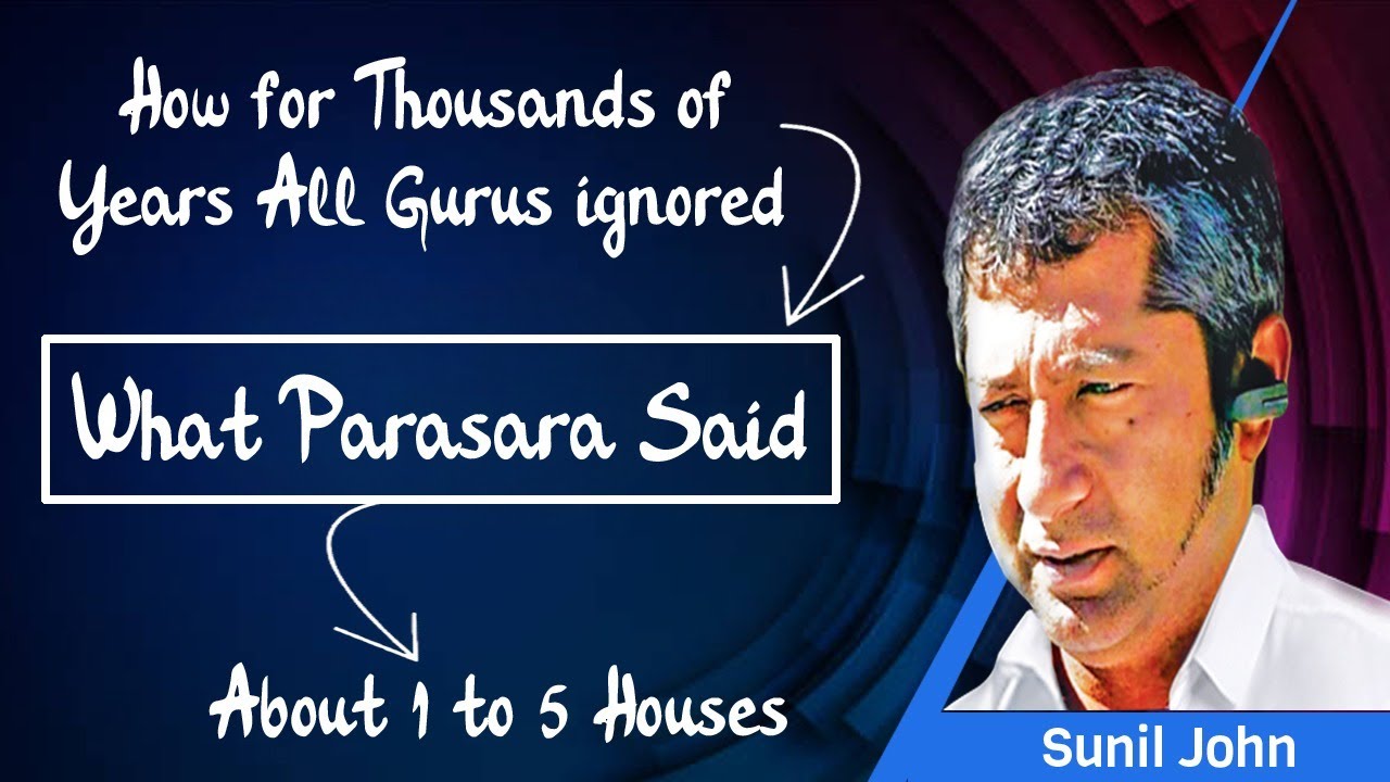 How for thousands of years all Guru's ignored Parasara | All about 1 to ...