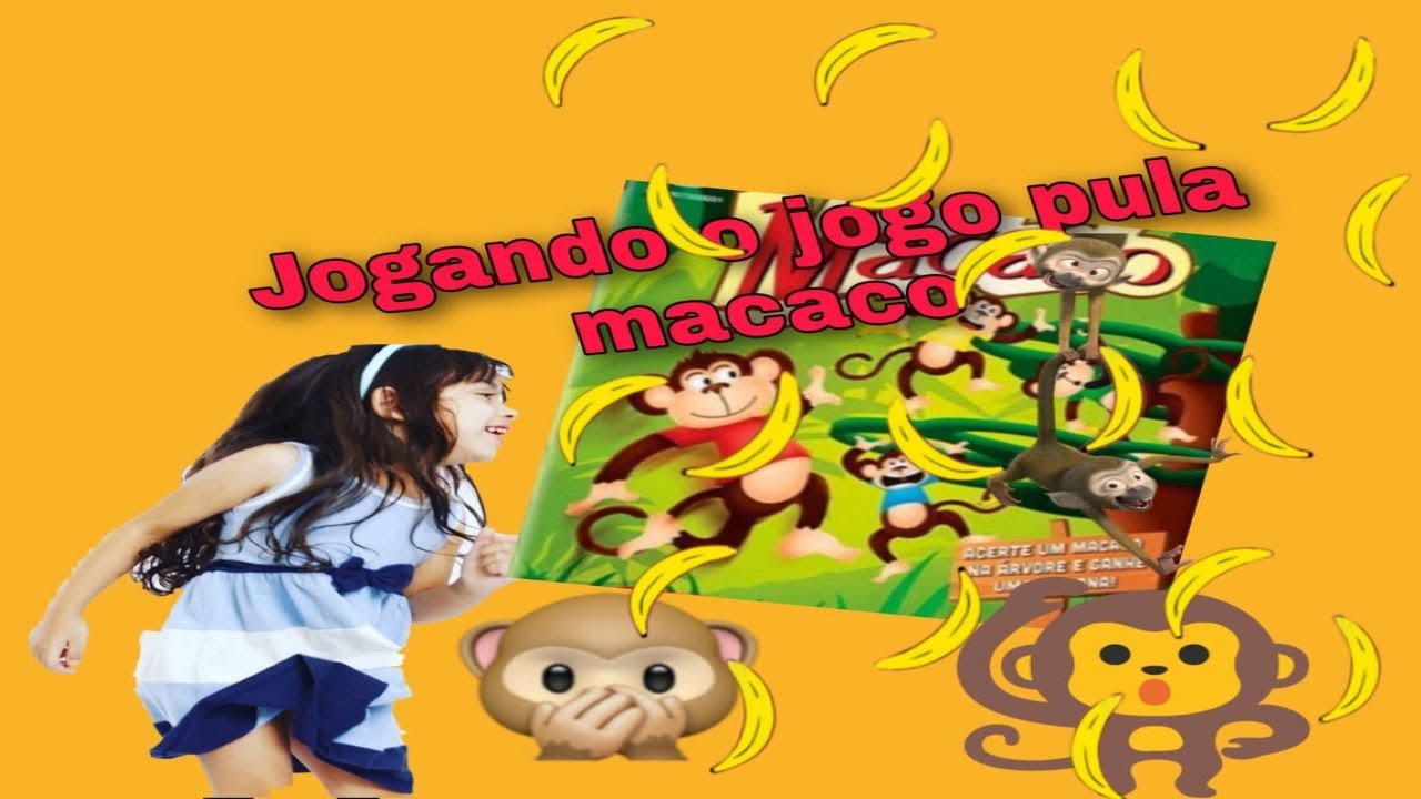 Se divertindo com o jogo pula macaco - YouTube