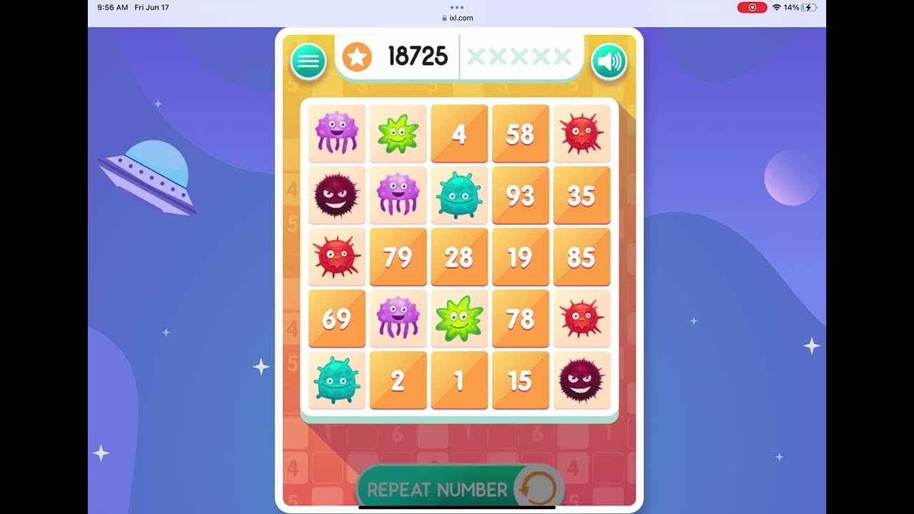 Ixl number bingo - YouTube