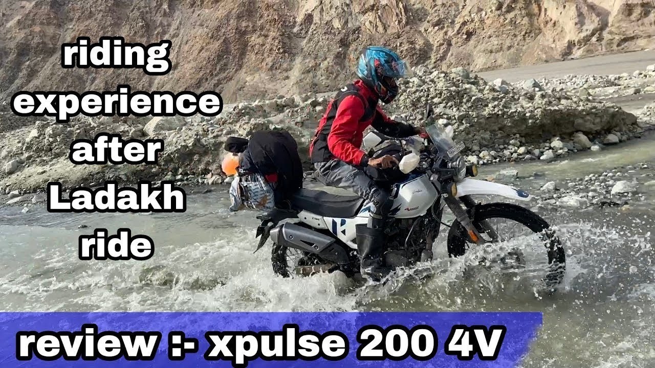 xpulse 200 review after Ladakh ride| top speed, milage, modification ...