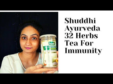 Shuddhi Ayurveda 32 Herbs Tea Review| Nidhi - YouTube