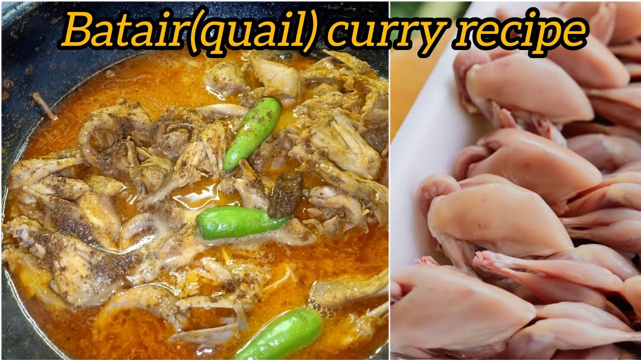 Batair(quail) curry recipe| Winter special batair recipe by Daily ...