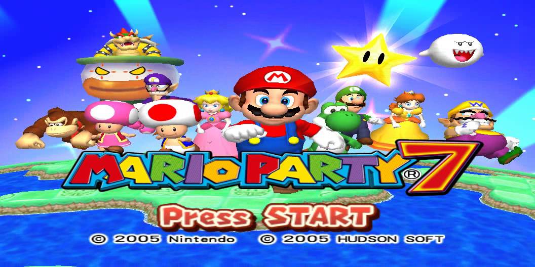 Mario Party 7 Title Screen - YouTube
