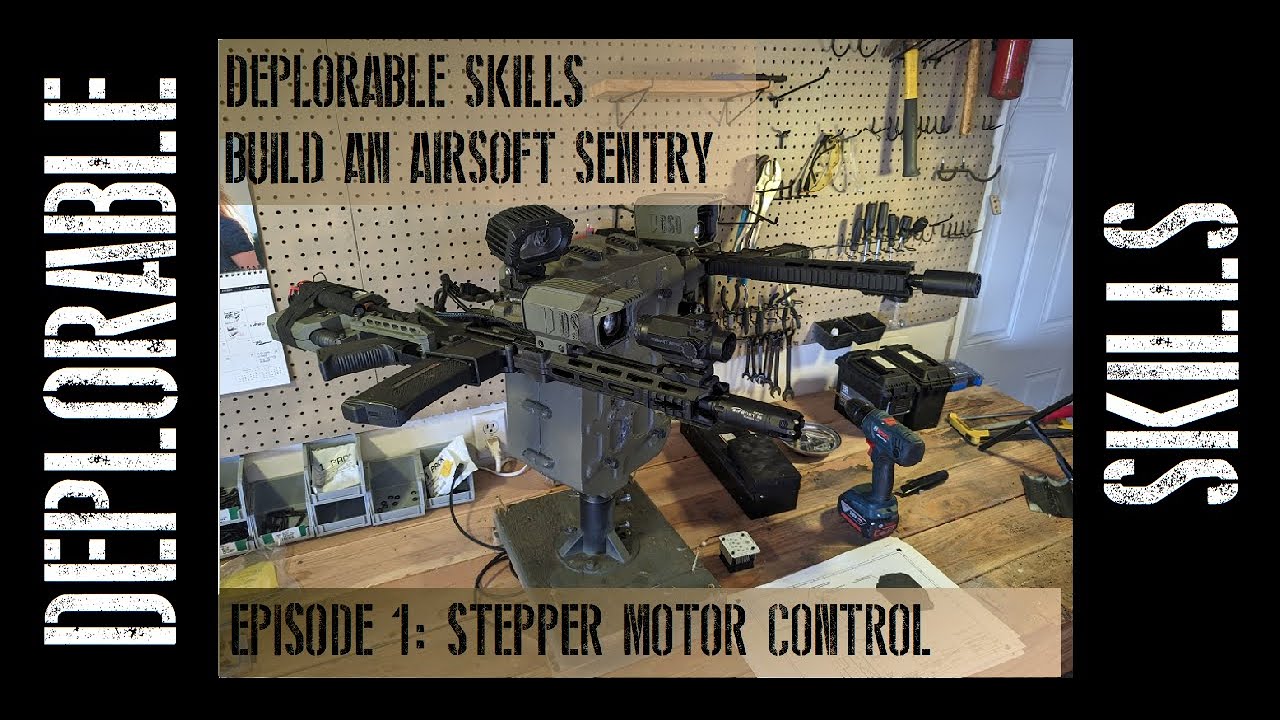 Sentry Learnin Episode 1 Stepper motor basics Build your own sentry ...
