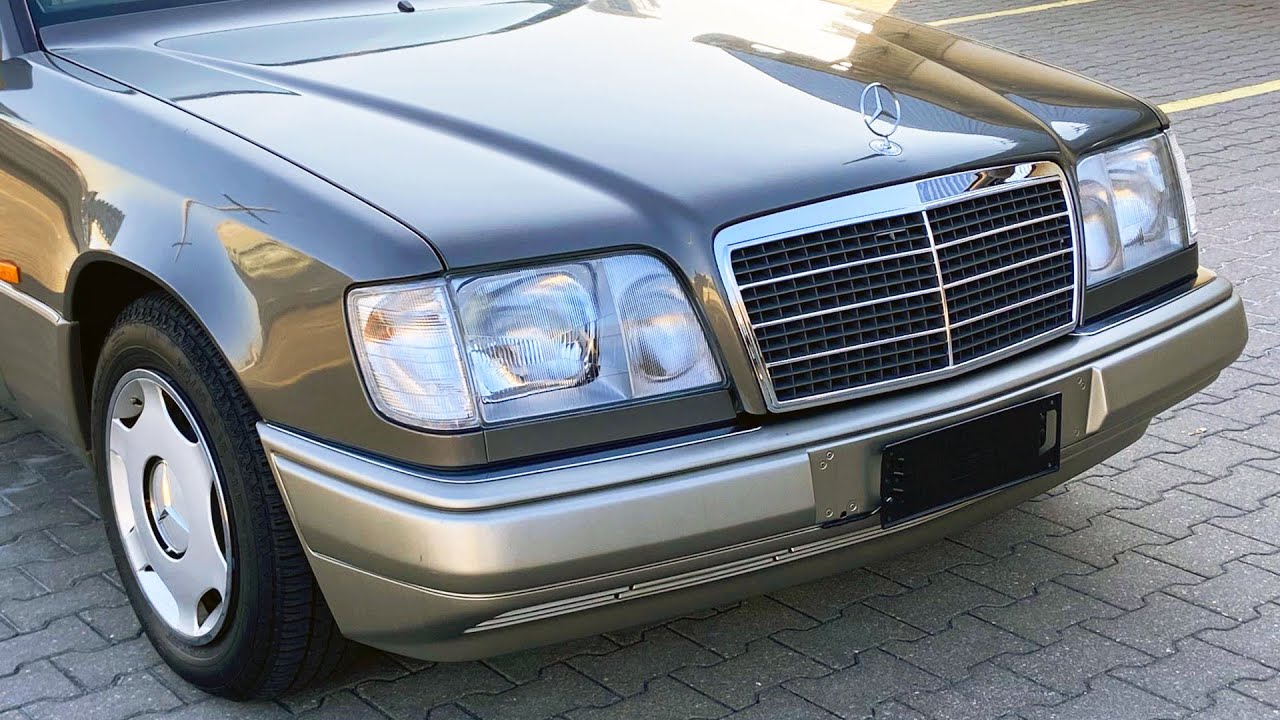 w124 Mercedes-Benz E 200 with minimal mileage, 1994 - YouTube