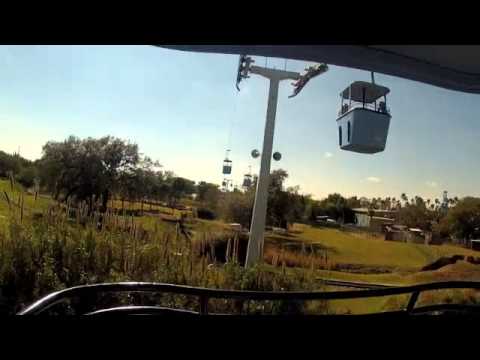 Busch Gardens Skyride Complete On-ride Video - YouTube