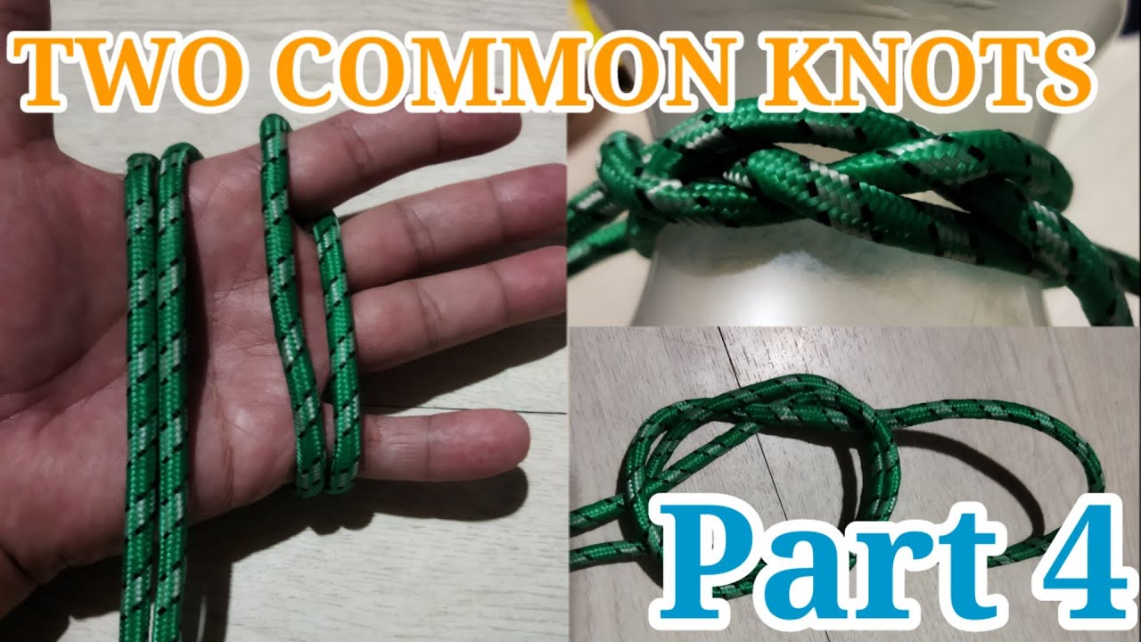 Two Common Knots | Tagalog Tutorial ni Panoy Vlogs TV - YouTube