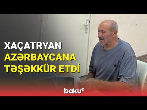 Azərbaycan Vaqif Xaçatryana ailəsi ilə görüş imkanı yaratdı