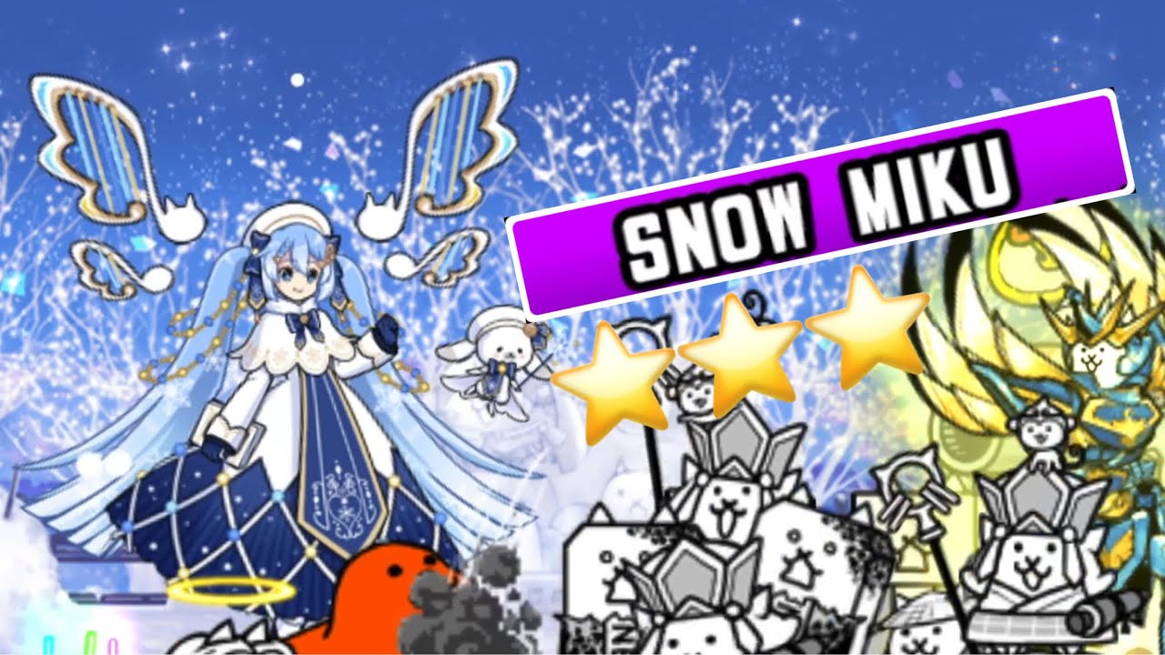 The Battle Cats - Light in the Cold (Snow Miku 3 Stars - Hatsune Miku ...