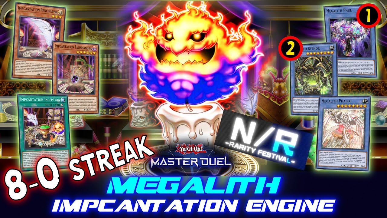 MEGALITH Impcantation Engine, Deck explanation at the end, N/R festival ...