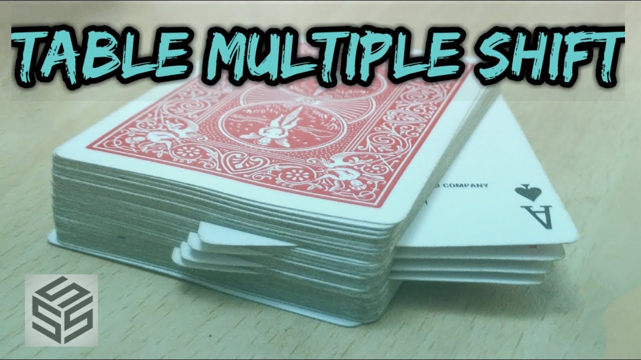 Tabled Multiple shift - Card Control [TUTORIAL] - YouTube