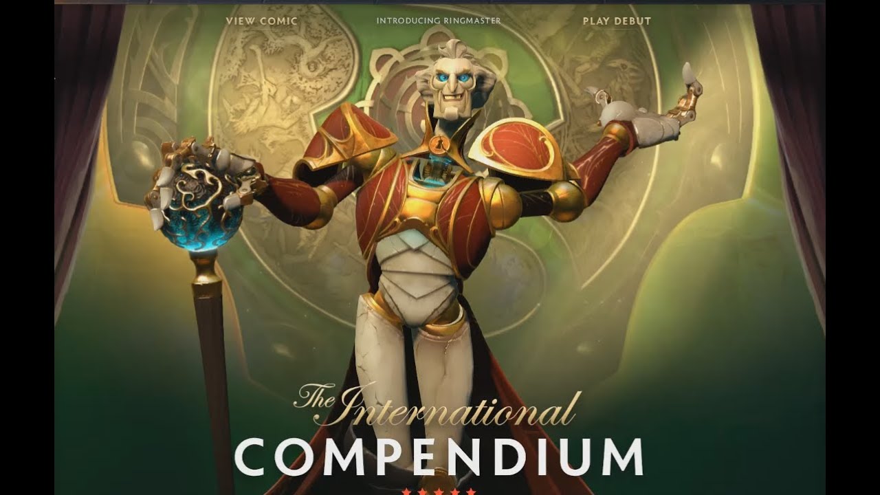 Dota 2 - Ring master preview skill & comics - TI 2024 compendium ...