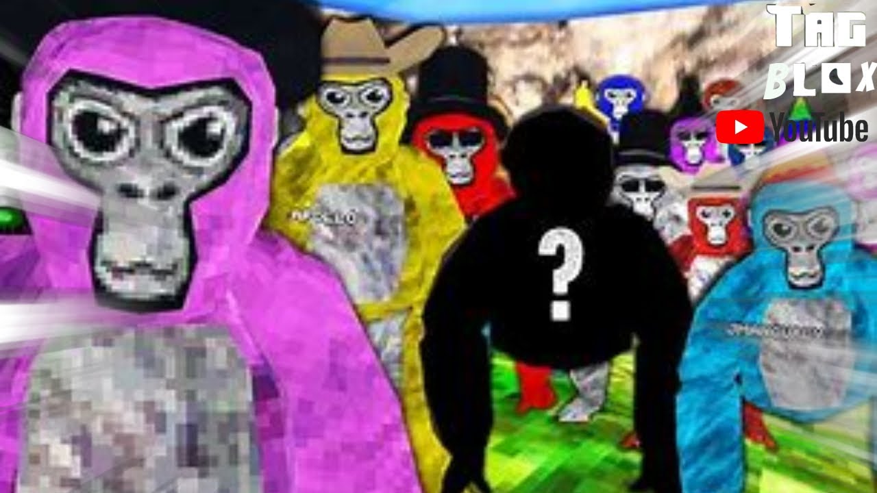 GORILLA TAG YOUTUBERS PLAYING TAGBLOX! - YouTube