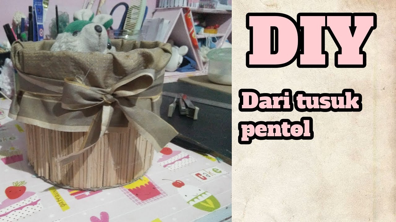 DIY ROOM DECOR INDONESIA | DARI BARANG BEKAS - YouTube