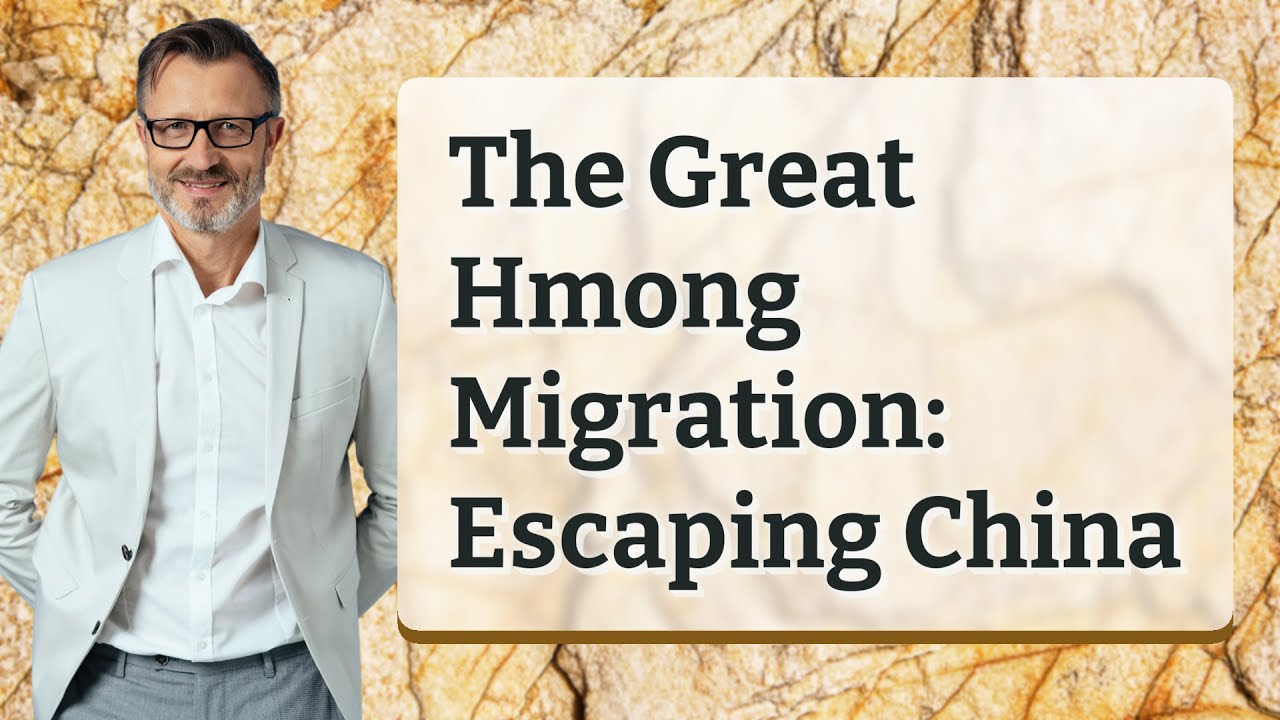 The Great Hmong Migration: Escaping China - YouTube