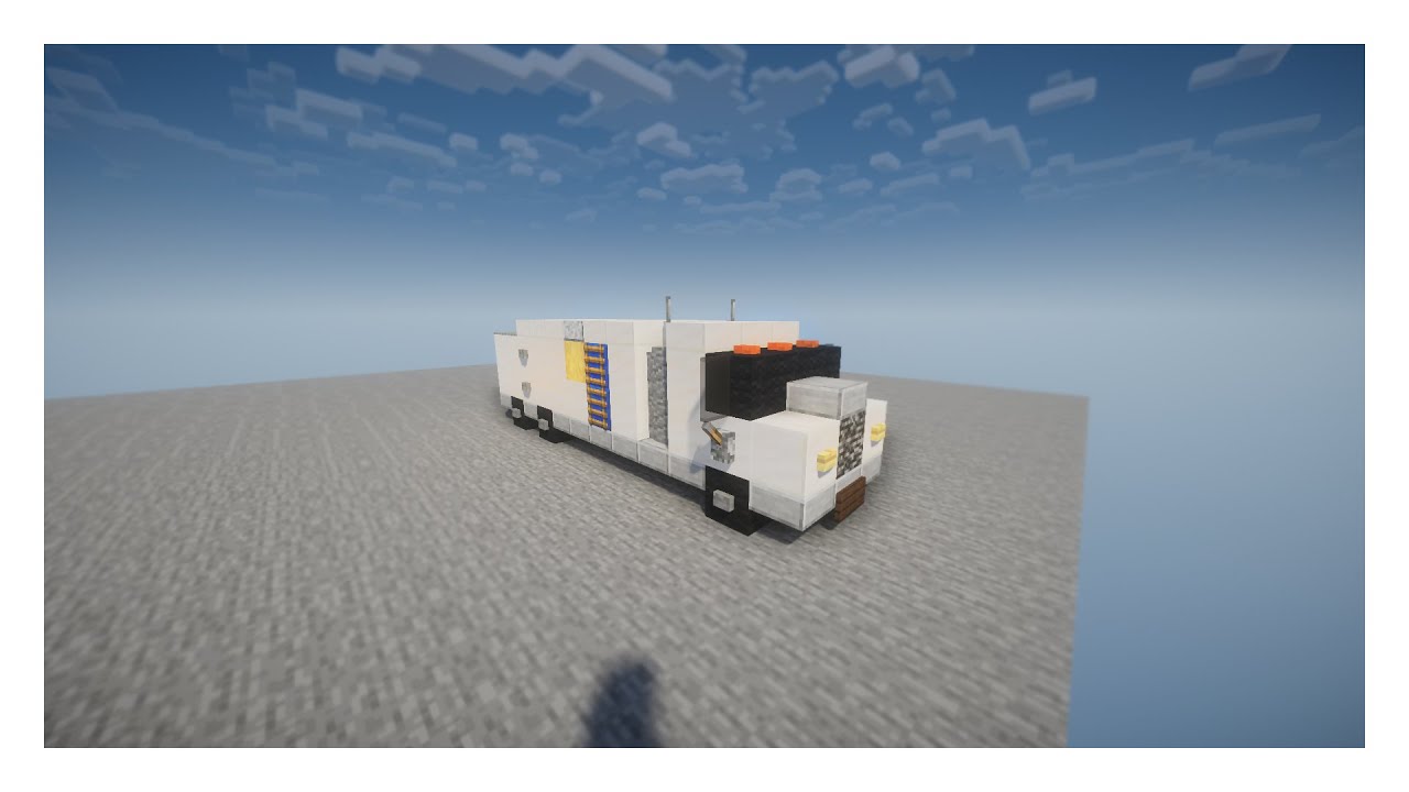Minecraft Truck Tutorial / Build | Minecraft Vehicles - YouTube