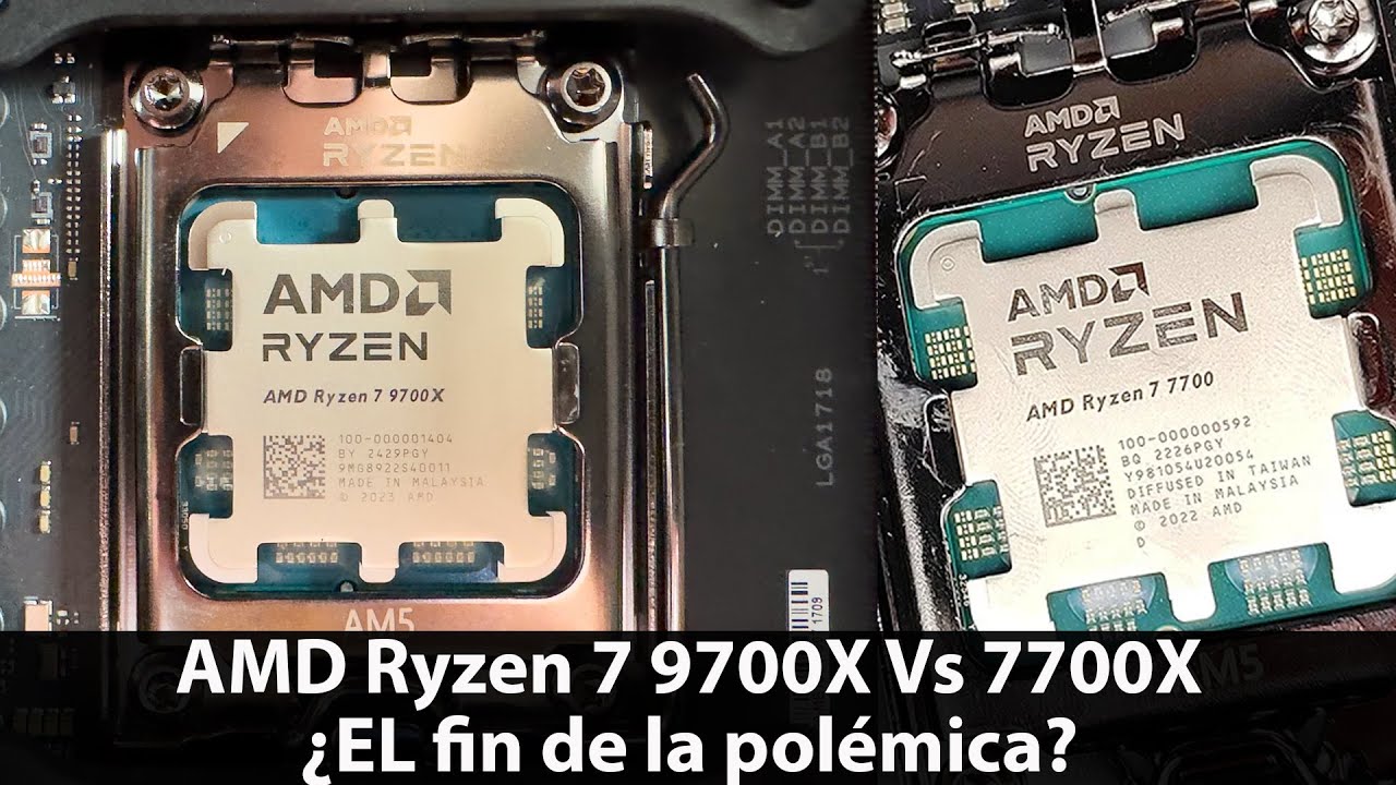 AMD Ryzen 7 9700X VS 7700X: ¡El Duelo Definitivo! #ElVersus - YouTube
