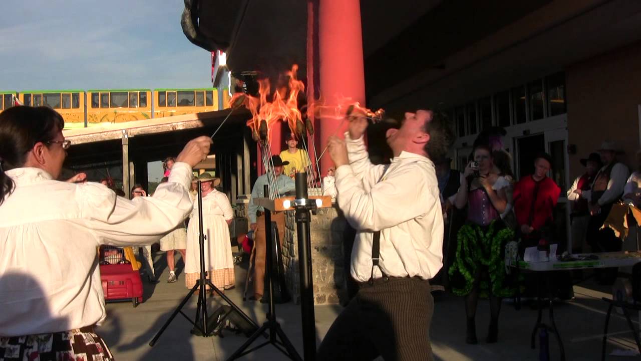 Travis Fessler becoming the World's Fastest Fire Eater - YouTube