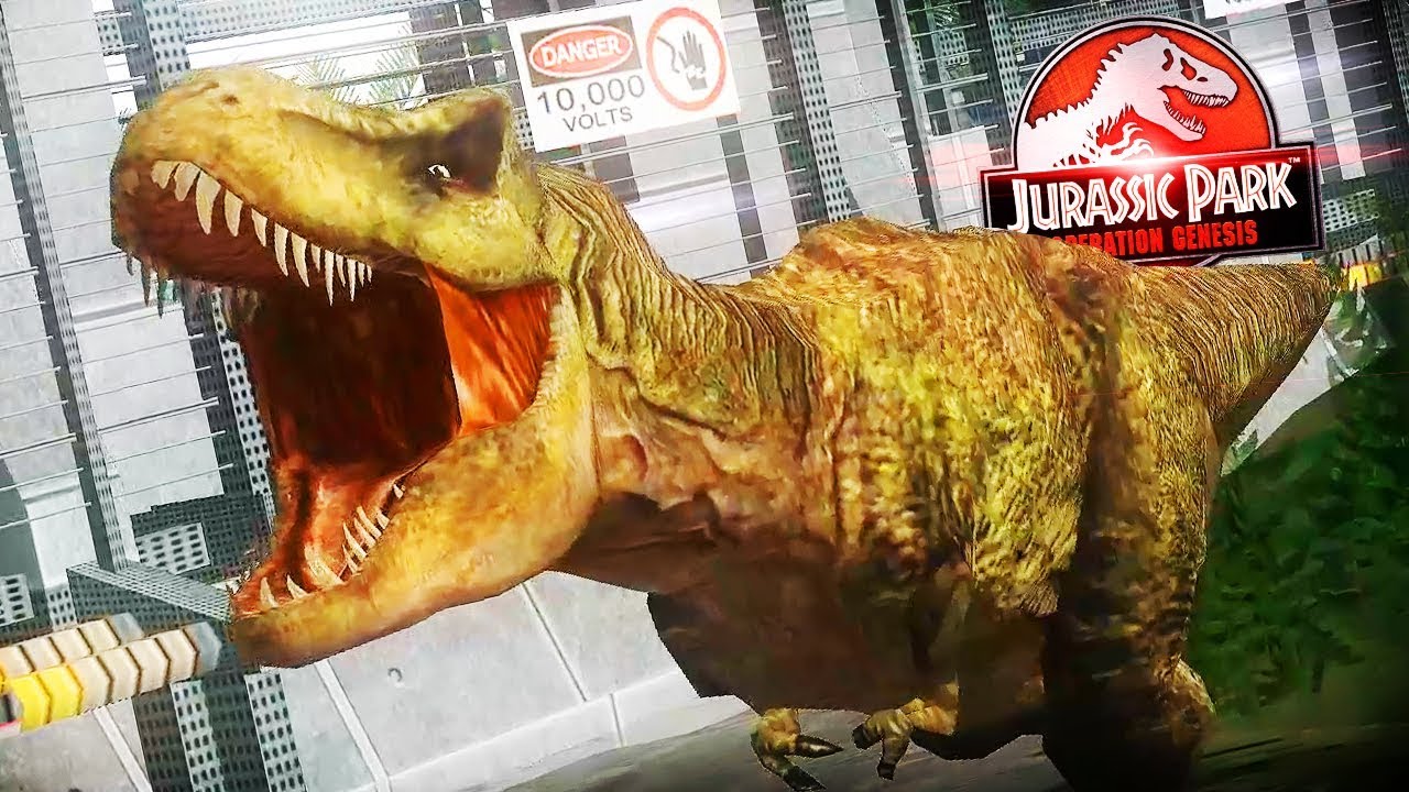 WE HAVE A T.REX | Jurassic Park: Operation Genesis (Let's Play Part 5 ...