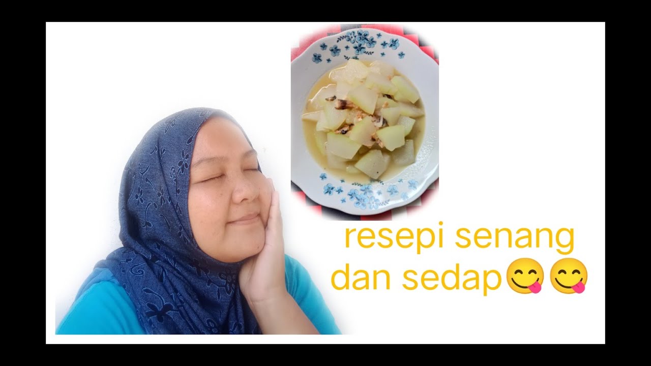 resepi mudah sayur gorouk/kundur sapak ikan masin#ikanmasin#kundur ...