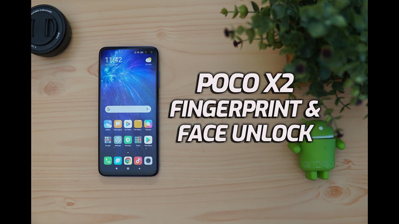 Poco X2 Face Unlock and Fingerprint Scanner - YouTube