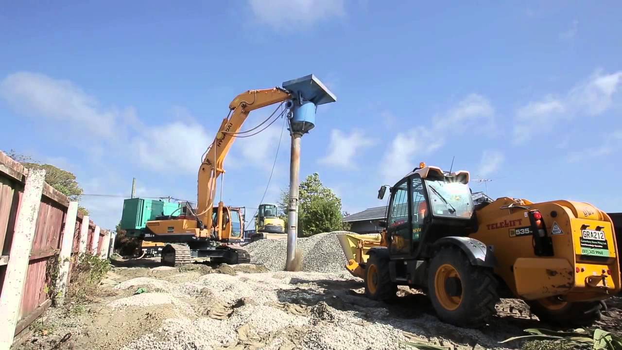 Ground Improvement Programme: Stone columns - YouTube