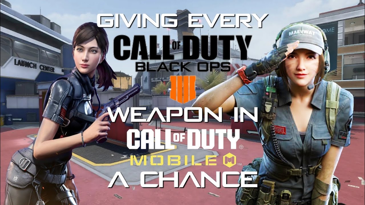 Giving every Black Ops 4 weapon in codm some love - YouTube