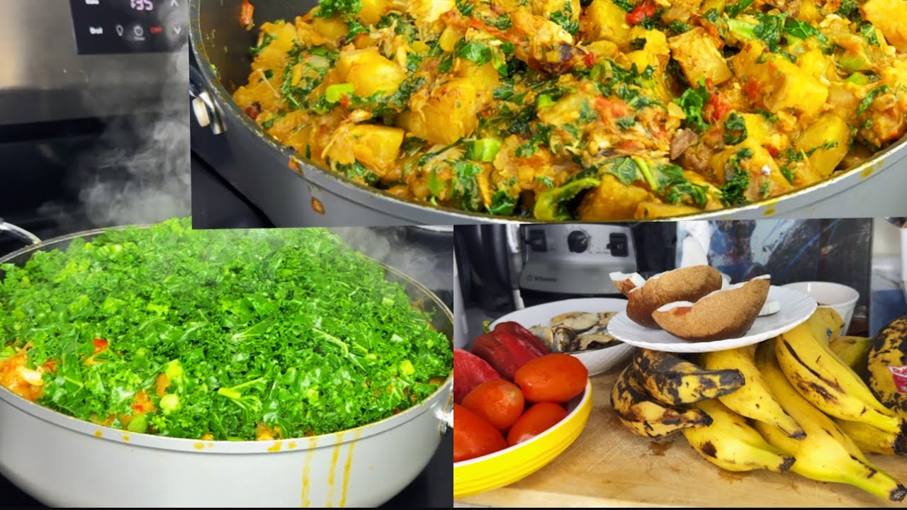 UNRIPE AND VERY RIPE PLANTAIN PORRIDGE.HOW TO MAKE PLANTAIN POTTAGE ...