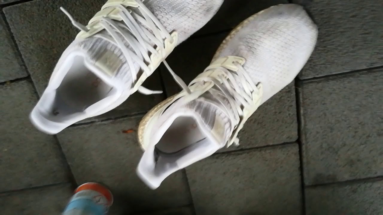 Playing with adidas ultra boost and foam - YouTube