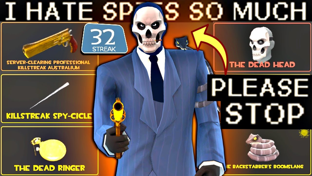 Most Annoying Spy Loadout🔸CHEATER or a LEGEND? - YouTube