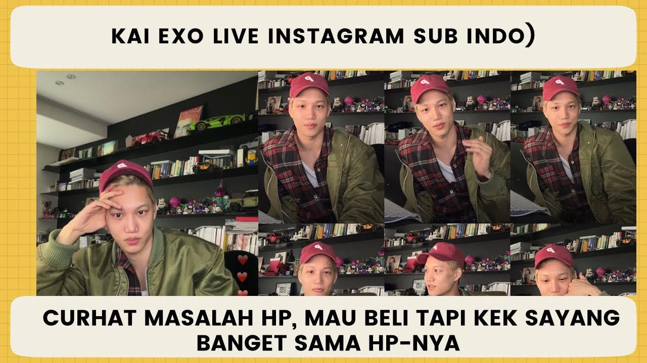 Kai EXO Live Instagram (Sub Indo) ~ 12 April 2023 - YouTube