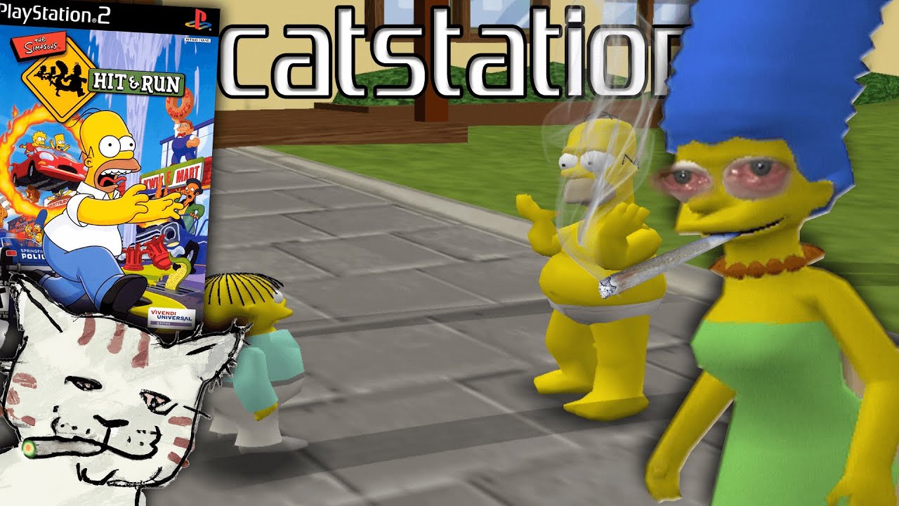 I got high and absolutely destroyed Springfield in The Simpsons: Hit ...